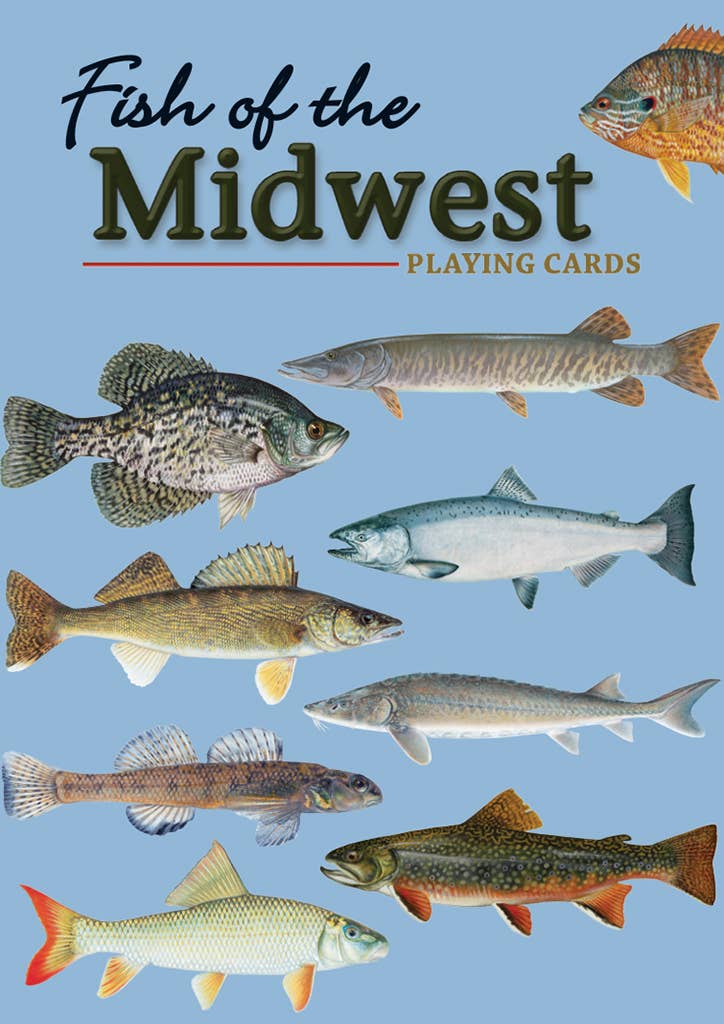 AdventureKEEN - Fish of the Midwest Playing Cards | WORKSHOP PGH