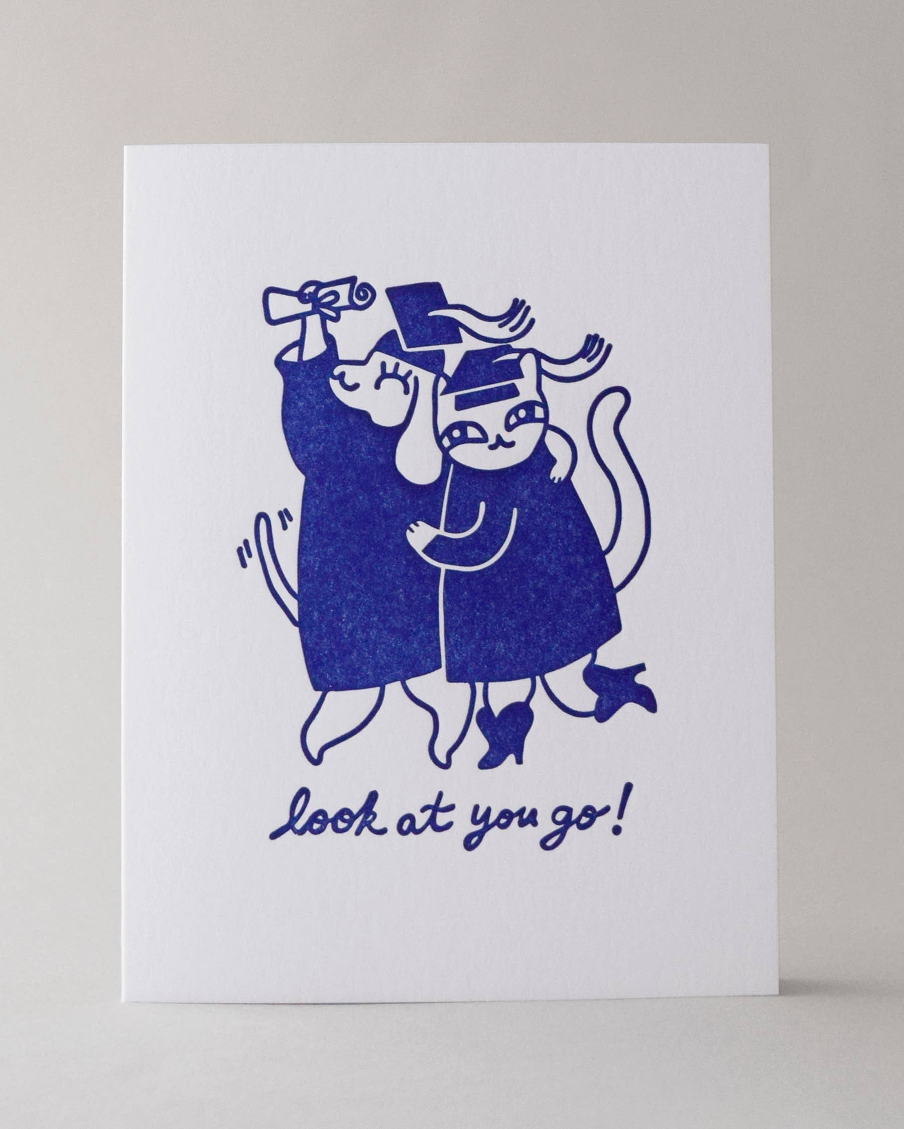 Meshwork Press - Look At You Card x Jen Cooney | WORKSHOP PGH
