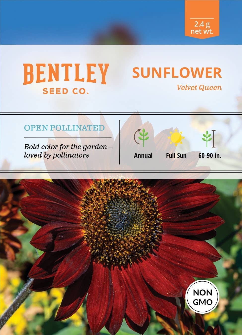 Bentley Seed Co. - Sunflower, Velvet Queen Seed Packets | WORKSHOP PGH