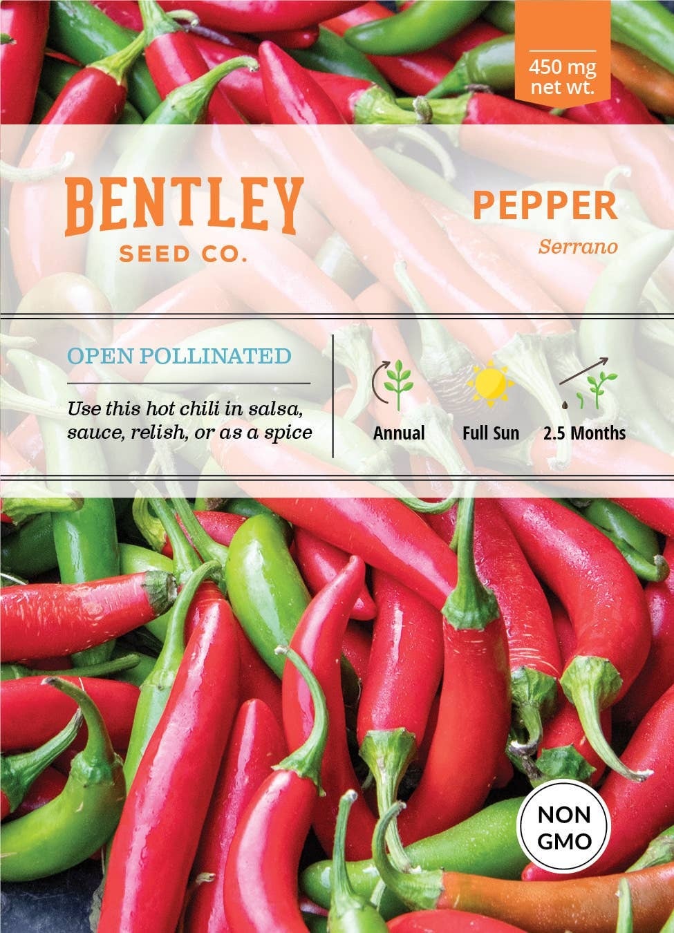 Bentley Seed Co. - Pepper, Serrano Seed Packets | WORKSHOP PGH