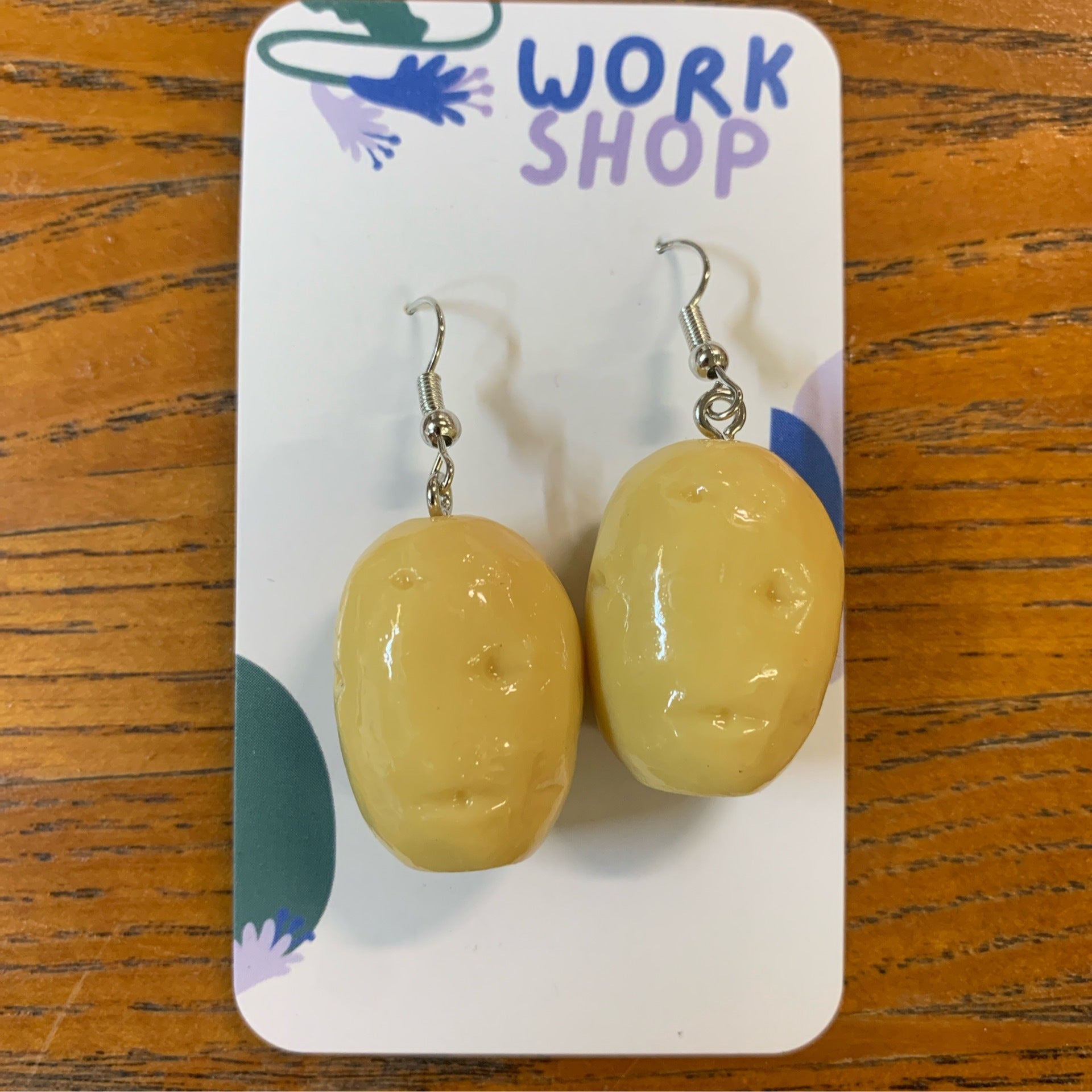 CW Potato Earrings | WORKSHOP PGH