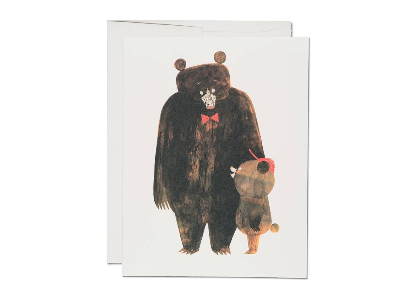 Red Cap Cards - Daddy Bear Father's Day greeting card | WORKSHOP PGH