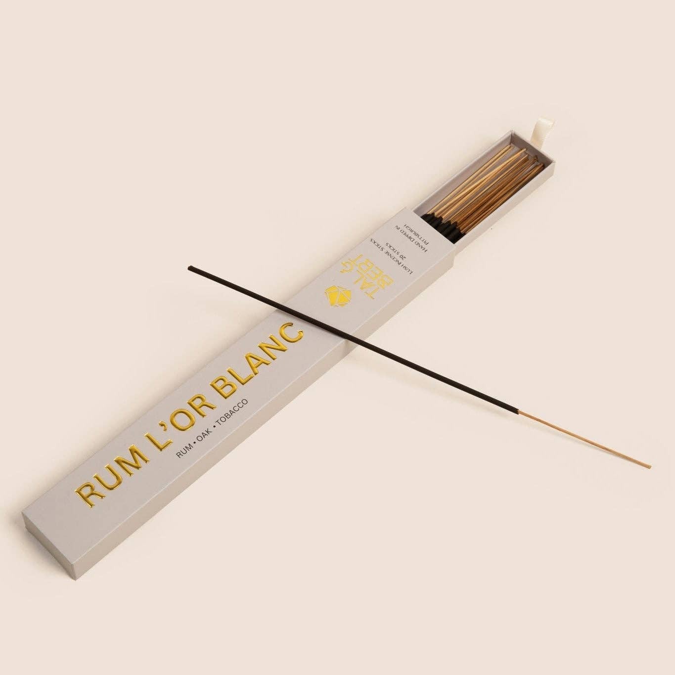 Tal & Bert - Rum L'Or Blanc Incense | WORKSHOP PGH