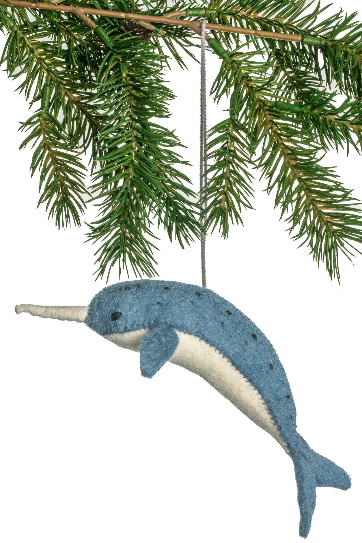Silk Road Bazaar - Narwhal Ornament | WORKSHOP PGH