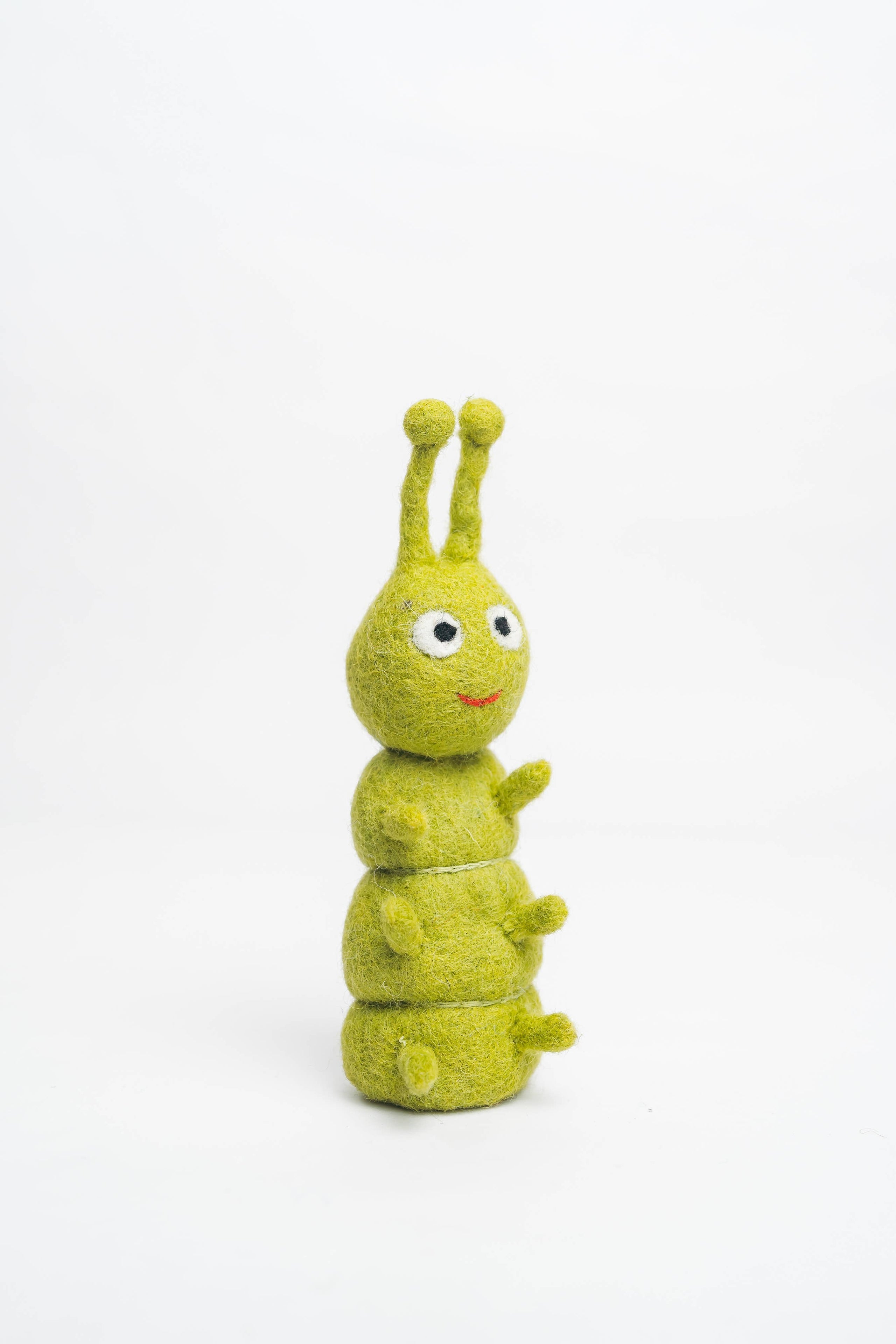 Silk Road Bazaar - Caterpillar Finger Puppet | WORKSHOP PGH