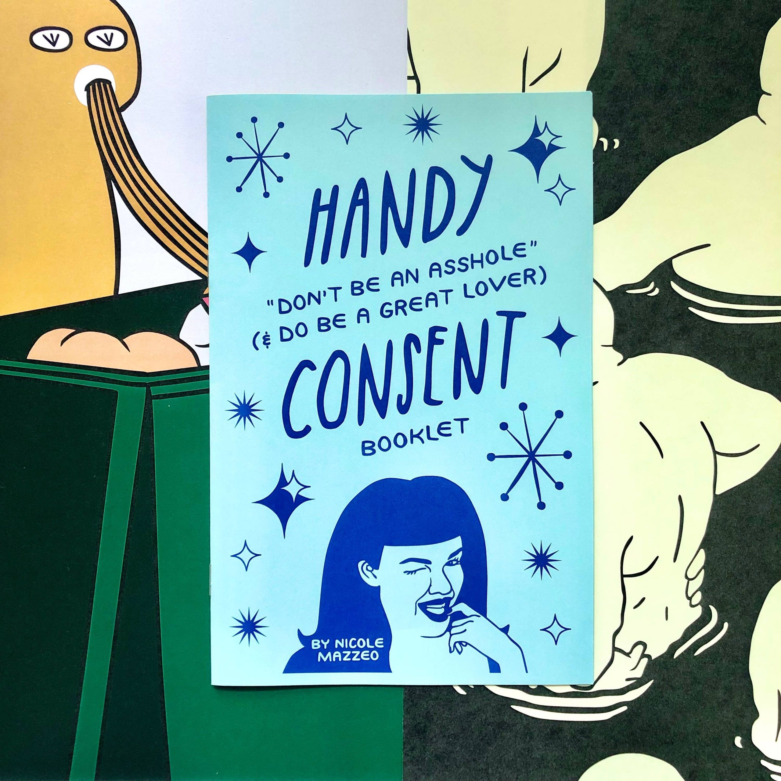 Pleasure Pie - Handy Consent Booklet | Sex-positive Feminist Sex Education | WORKSHOP PGH