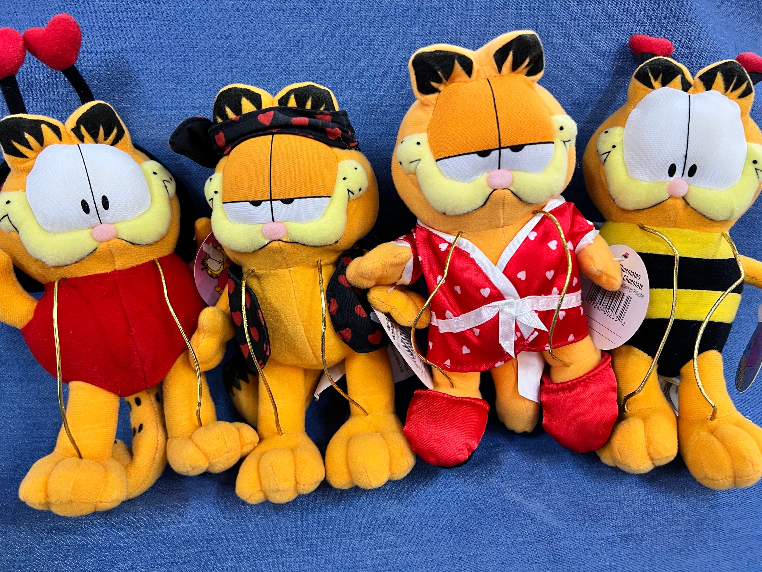 Vintage Garfield Small Plushies (from Russell Stover Candy) | WORKSHOP PGH