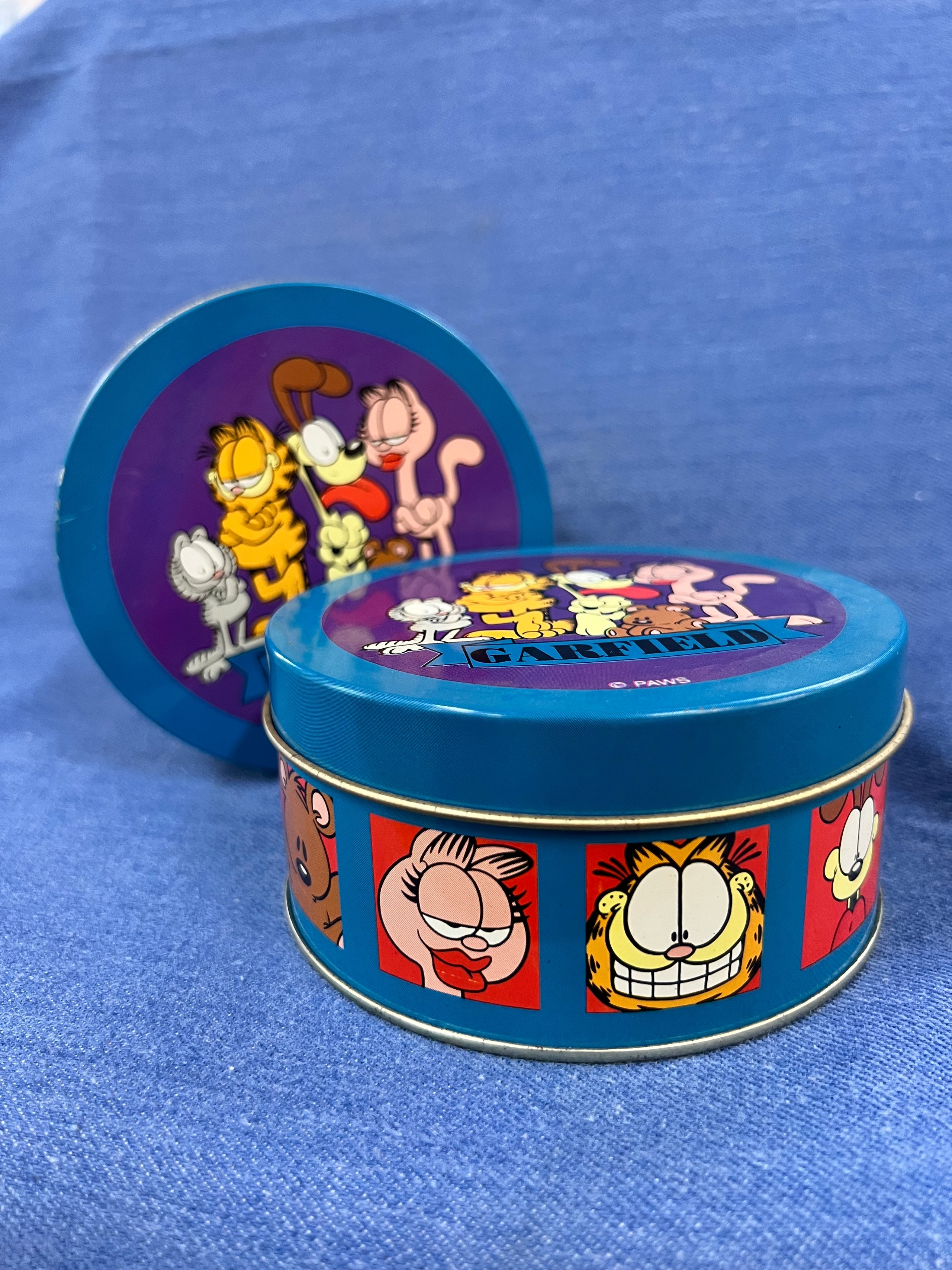 Vintage Garfield Metal Tin | WORKSHOP PGH