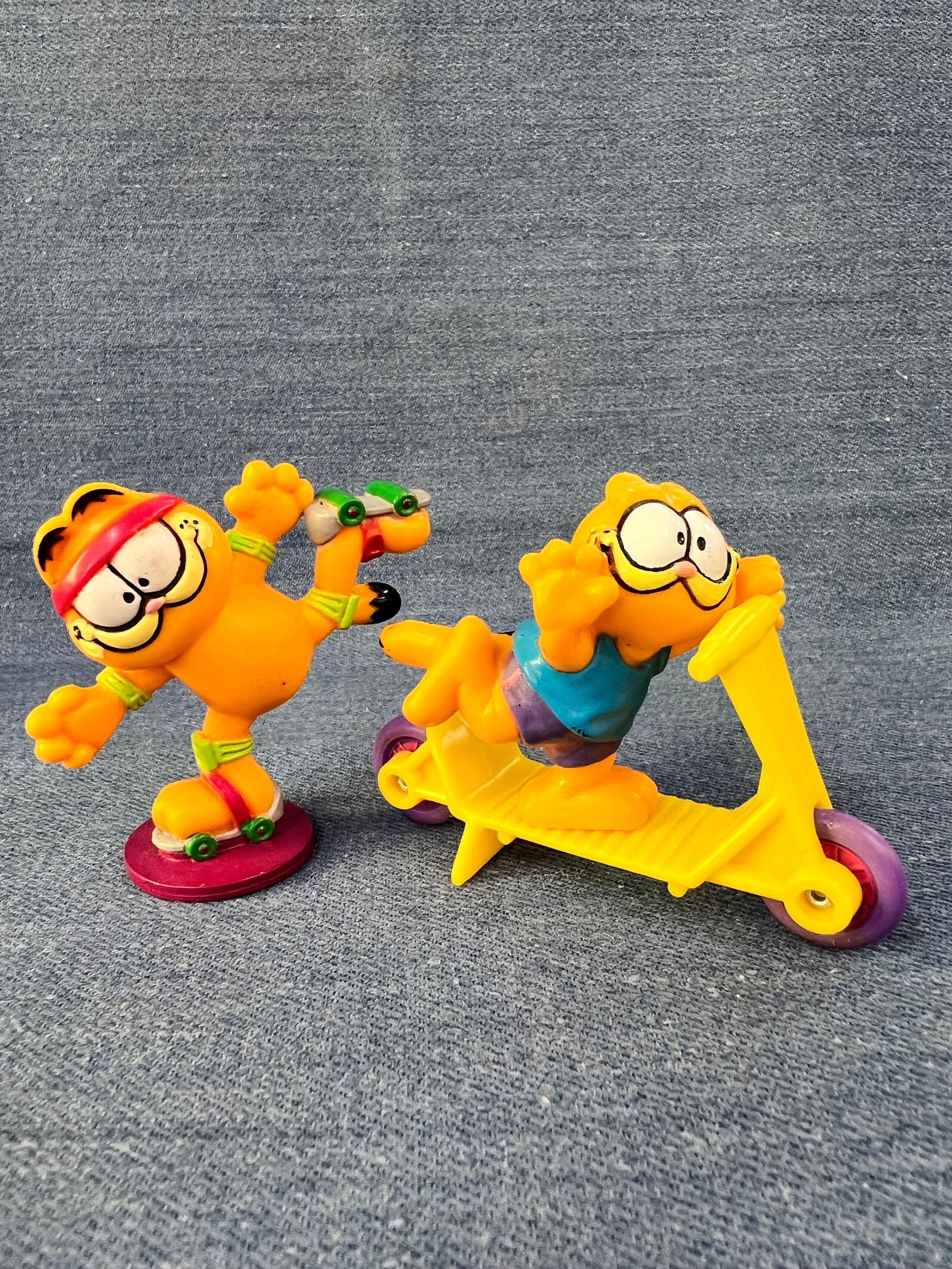 Vintage Garfield Plastic Mini Figures | WORKSHOP PGH
