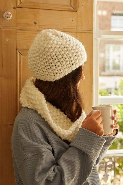 DMC - The Cozy Hat & Snood Knitting Kit-TR106KS | WORKSHOP PGH